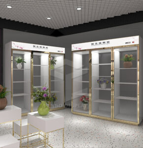 Fresh Flower Display Cabinets | Flower Display Showcase_Penbo