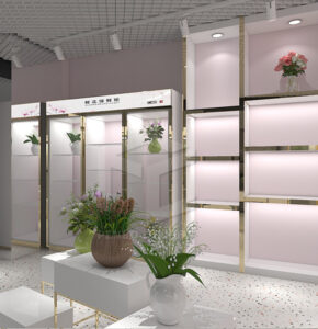 Fresh Flower Display Cabinets | Flower Display Showcase_Penbo
