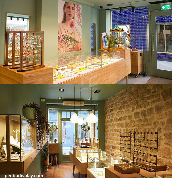 Jewelry Store Design and Fixtures In USA - Penbo Display