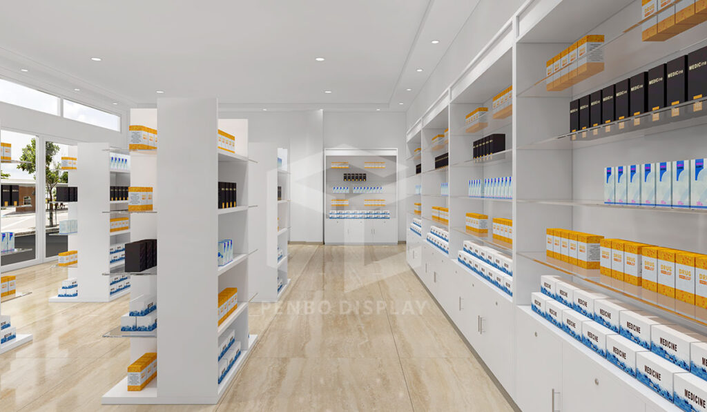 Modern Pharmacy Design | Pharmacy Display Fixtures| Suppliers