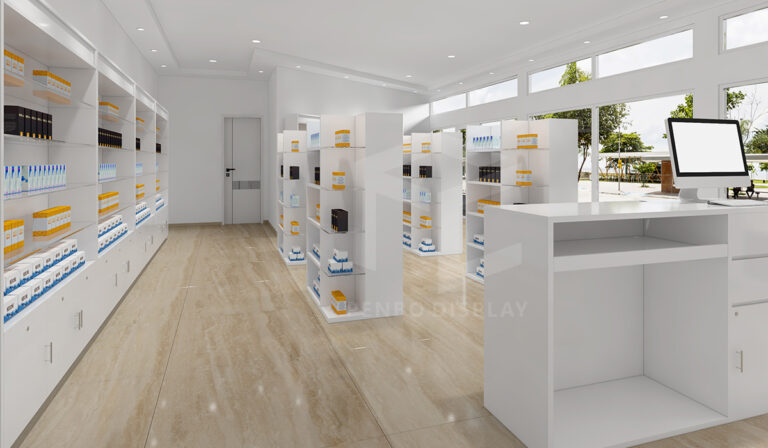 Modern Pharmacy Design | Pharmacy Display Fixtures| Suppliers
