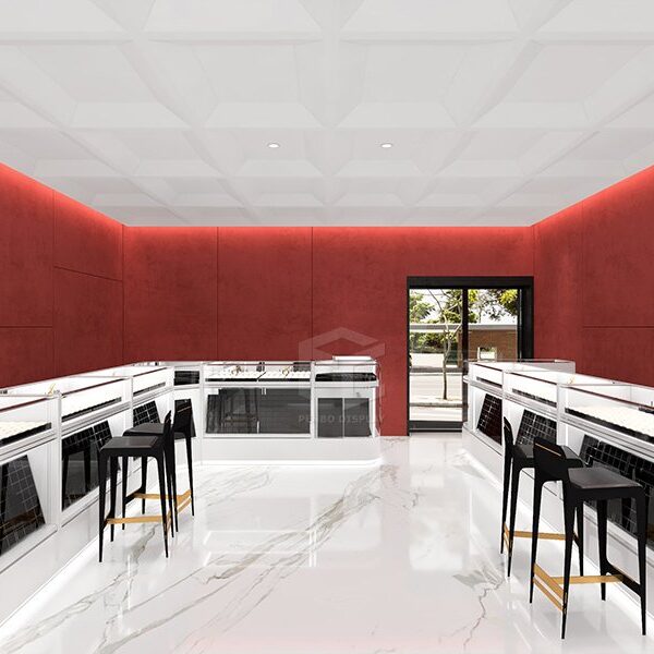 Luxury Jewelry Store Showcase Design | Jewelry Display Case for Sale ...