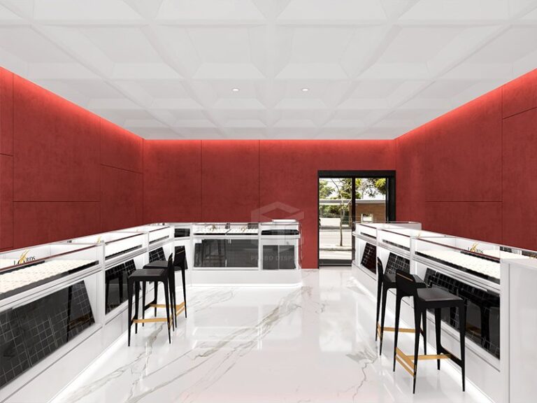Luxury Jewelry Store Showcase Design | Jewelry Display Case for Sale ...