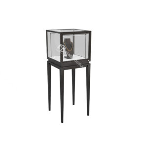 Round Jewelry Display Case & Glass Showcase For Retail Store