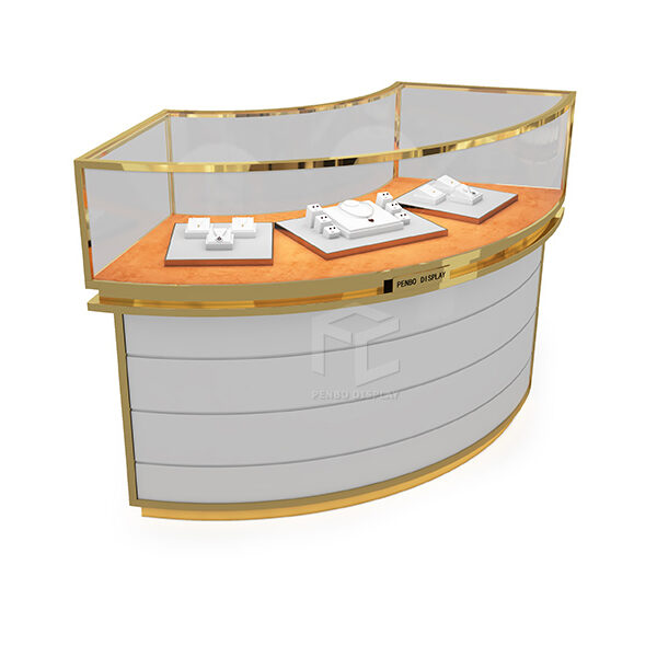 Round Jewelry Showcase Display For Shop & Manufacturers