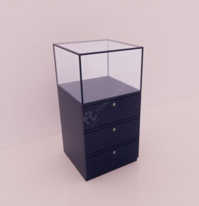 Buy Pedestal Glass Display Case | Showcase | Factory Delivery