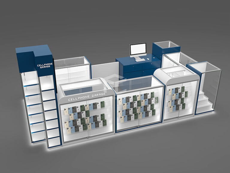 Top 10 Custom Cell Phone Kiosk Design Ideas for 2025 - Penbo Display