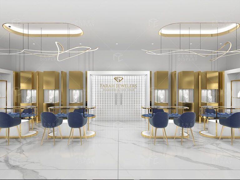Luxury Jewelry Showcase and Shop Design Penbo Display