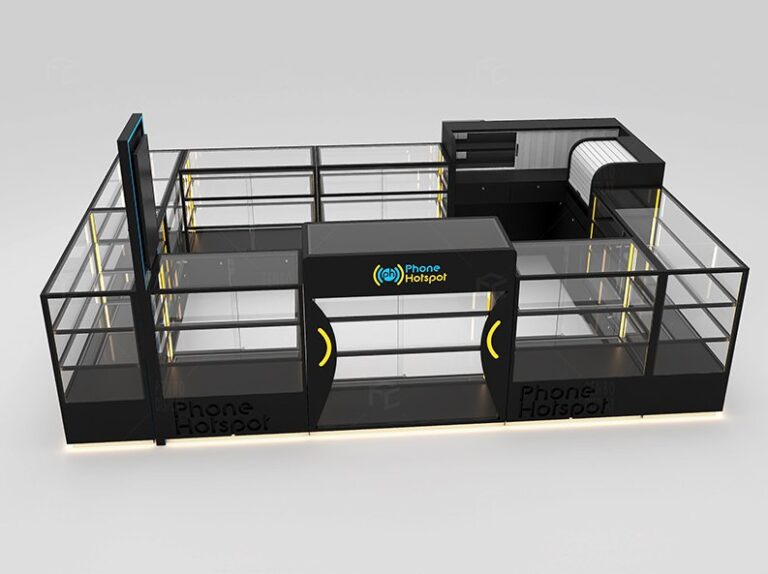 Case Study: Custom Cell Phone Accessories Kiosk for Dubai Mall - Penbo ...