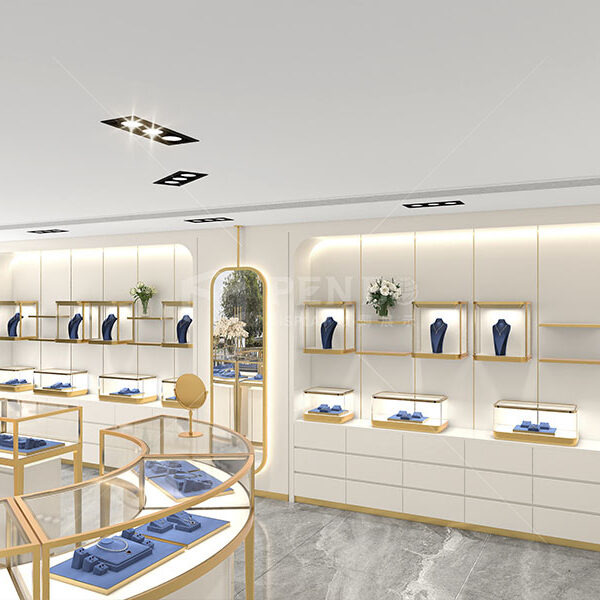 Jewelry Store Wall Showcase Suppliers - Jewelry Showcase Design - Penbo ...