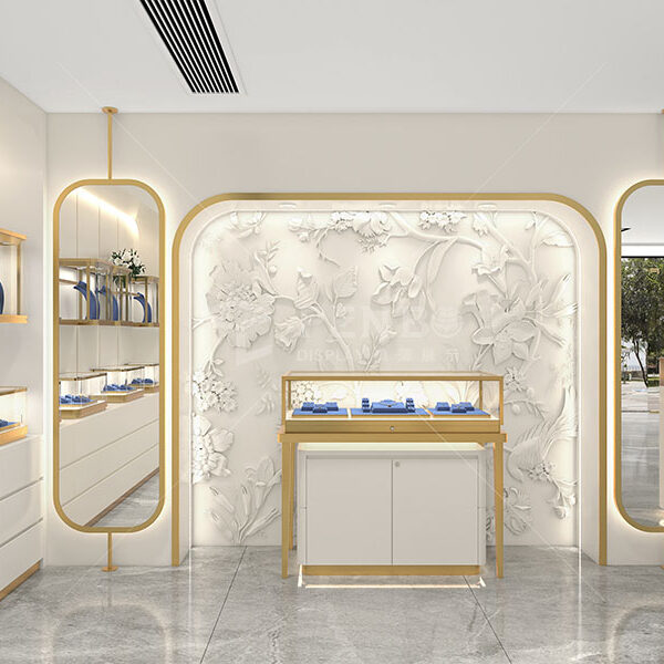 Customized Luxury Jewelry Display Table for Stores - Jewelry Showcase ...