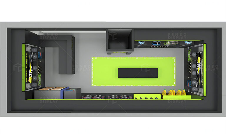 Custom Sports Store Display Fixtures for Apparel & Equipment | Interior ...