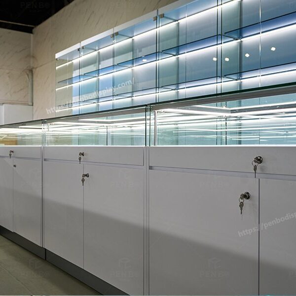Custom display cabinets for shops | showcase supplier | Penbo Display