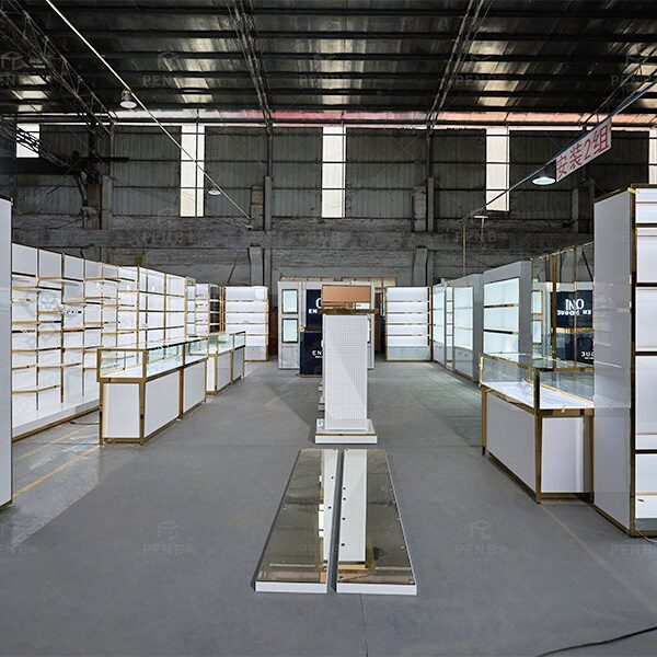 Luxury Jewelry Wall Display Cabinet | Custom Back Wall Showcase for ...