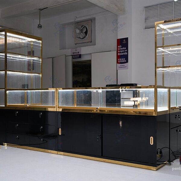 Glass Jewelry Showcase for Retail Stores | Custom Luxury Display ...