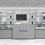 Freestanding Lockable Glass Jewelry Display Cabinets Suppliers | Secure ...