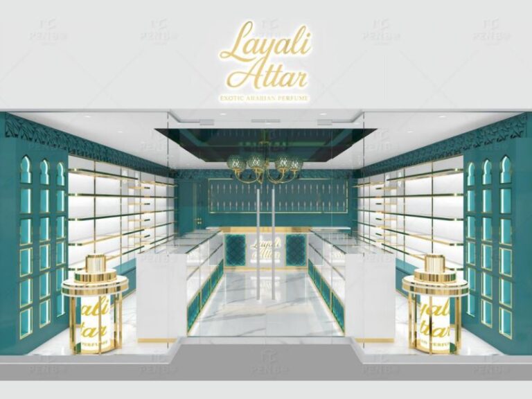 Luxury Fragrance Store Design & Custom Display Cabinets - Penbo Display